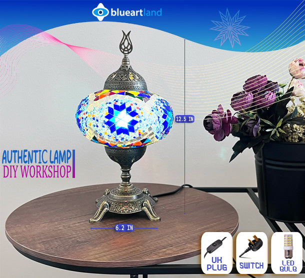 MOSAIC LAMP WORKSHOP GLASGOW / SCOTLAND – blueartland